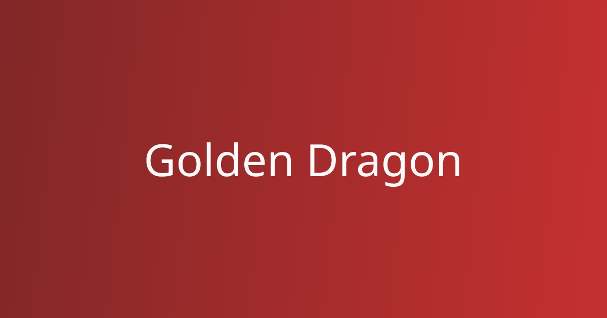 Order Authentic Chinese Online | Golden Dragon - Pickup Available